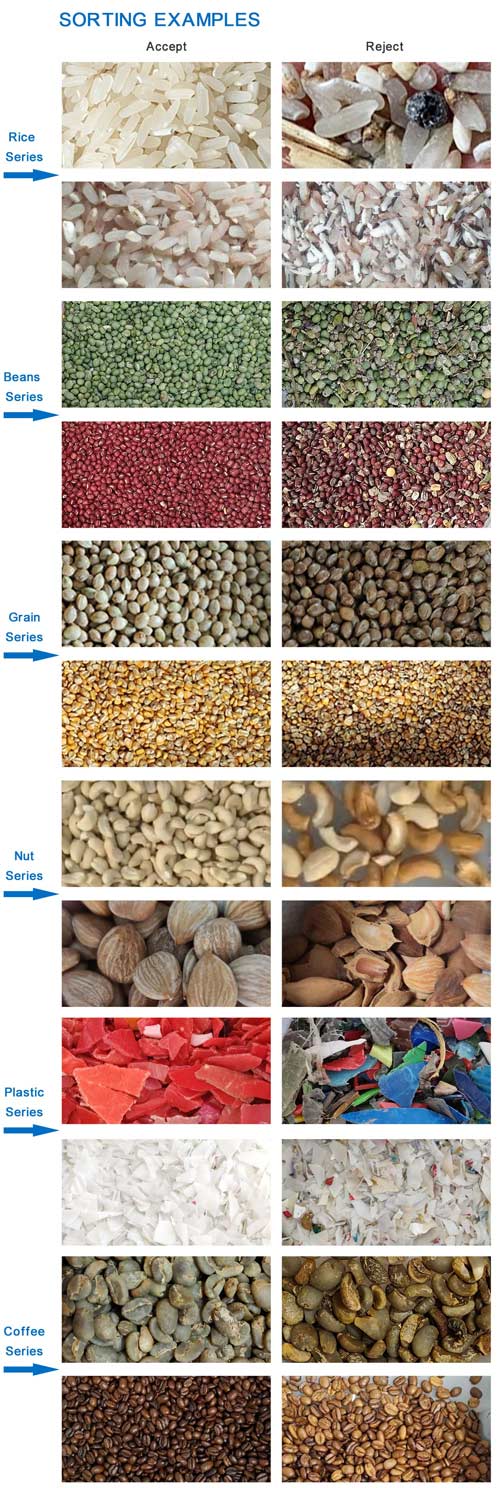 mini color sorter machine for seeds